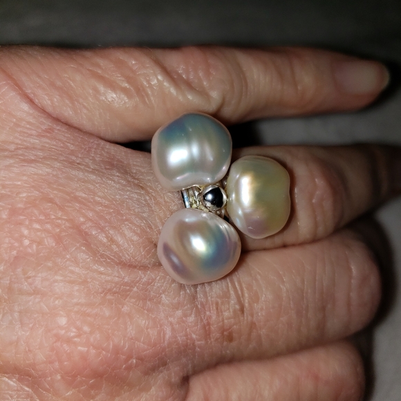 Jewelry | Ss Pearl Ring Brand New | Poshmark